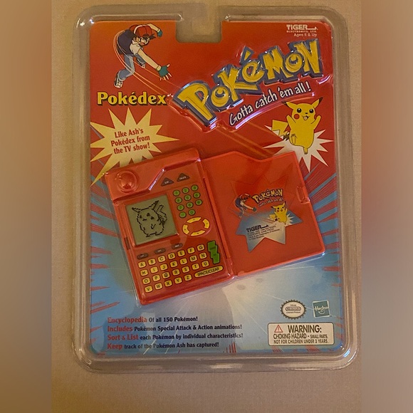 Tiger Electronics | Toys | Make Offer Tiger Pokemon Electronic Pokdex ...